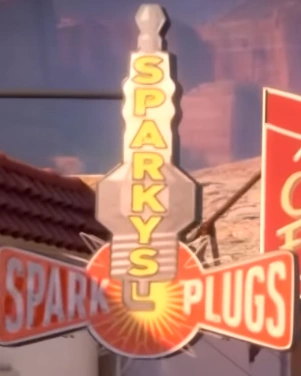 Sparky's Spark Plugs | Pixar Cars Wiki | Fandom