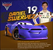Danny Swervez | Pixar Cars Wiki | Fandom