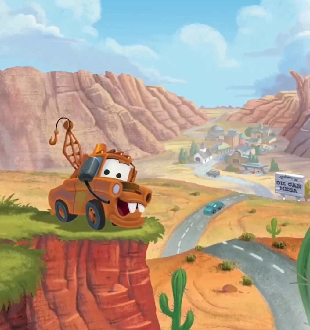 Oil Can Mesa | Pixar Cars Wiki | Fandom