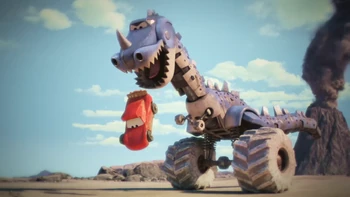 Tyranamissiasaurus Rex | Pixar Cars Wiki | Fandom