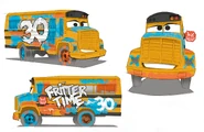 Miss Fritter | Pixar Cars Wiki | Fandom