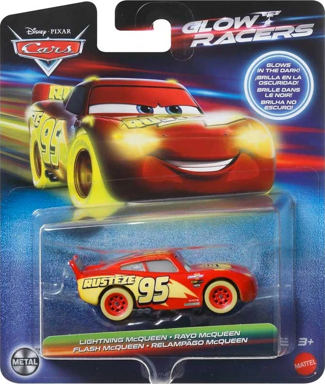 Vehicle:Lightning McQueen (Glow Racers) | Pixar Cars Wiki | Fandom