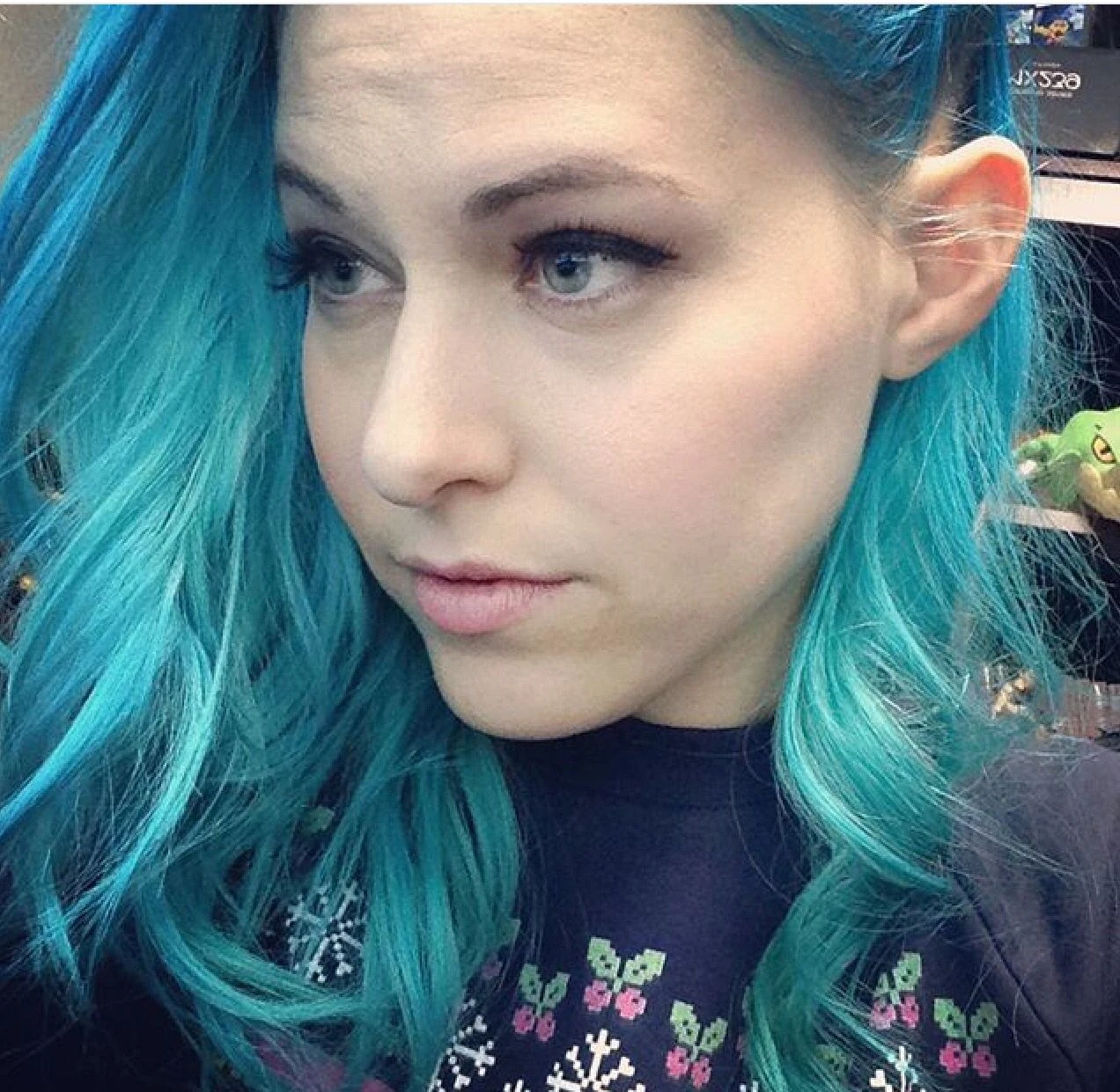Dodger Youtube Blue Hair
