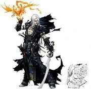 Male Drow Wizard character i created quite a while back | Worldofjaymz ...