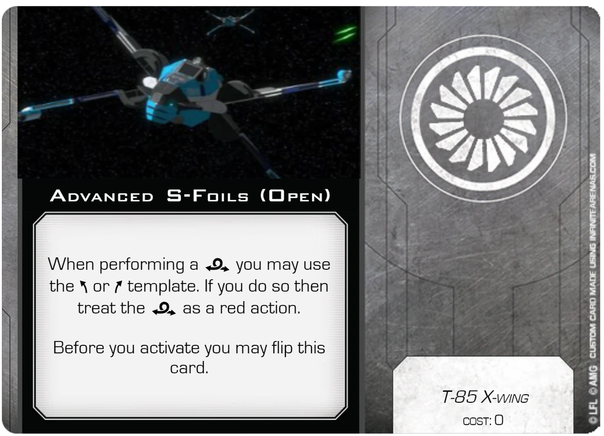 Advanced S-Foils | Worldofjaymz Wiki | Fandom