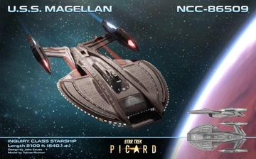 Inquiry Class Starship | Worldofjaymz Wiki | Fandom