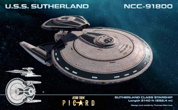 Sutherland Class Starship | Worldofjaymz Wiki | Fandom