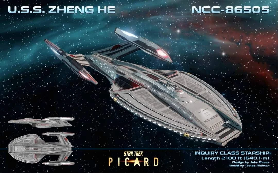 Inquiry Class Starship | Worldofjaymz Wiki | Fandom