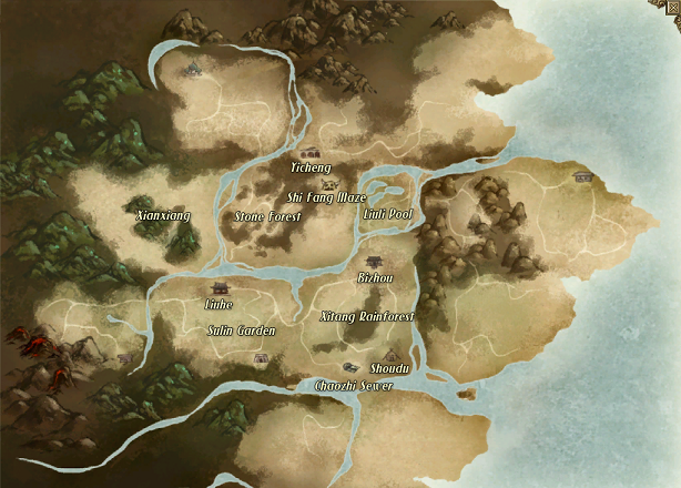 Maps World Of Kung Fu Wiki Fandom