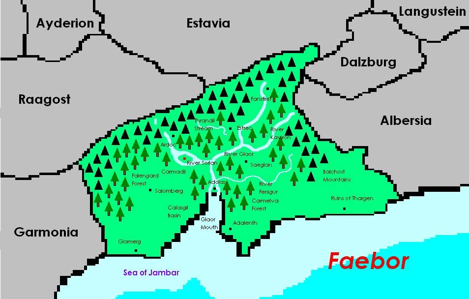Faebor Map | Talarion Wiki | Fandom