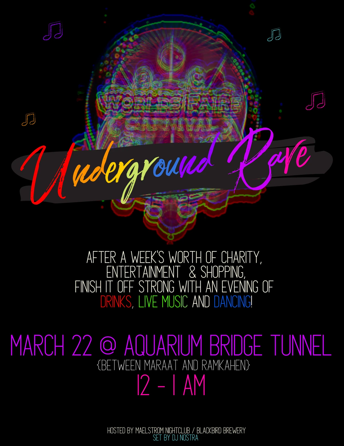 Underground Rave | World's Faire Carnival Wiki | Fandom