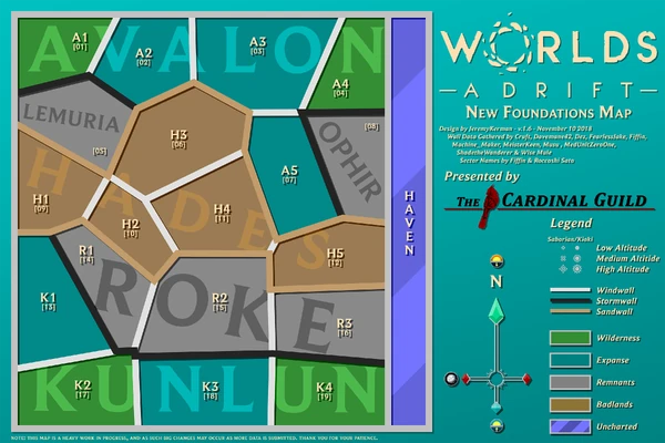 Map - Official Worlds Adrift Wiki
