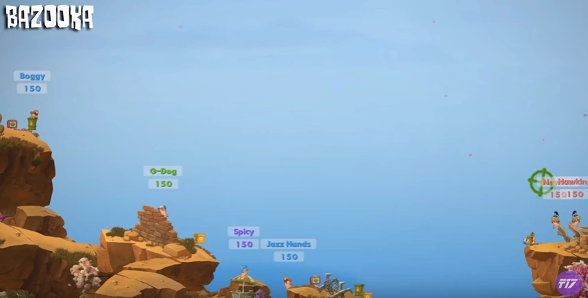 Worms Game Bazooka