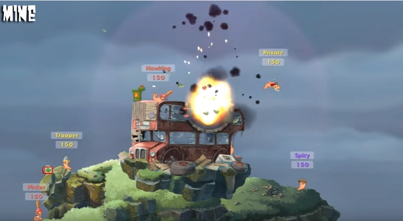 Mine - Official Worms W.M.D. Wiki