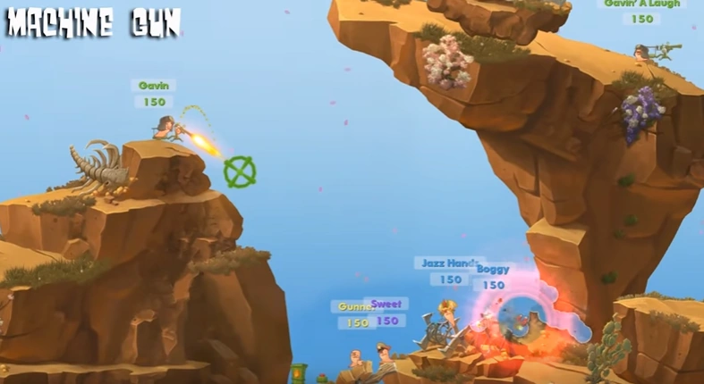 Machine Gun - Official Worms W.M.D. Wiki