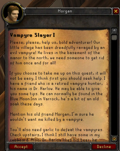 Vampyre Slayer | World of RuneScape Wiki | Fandom