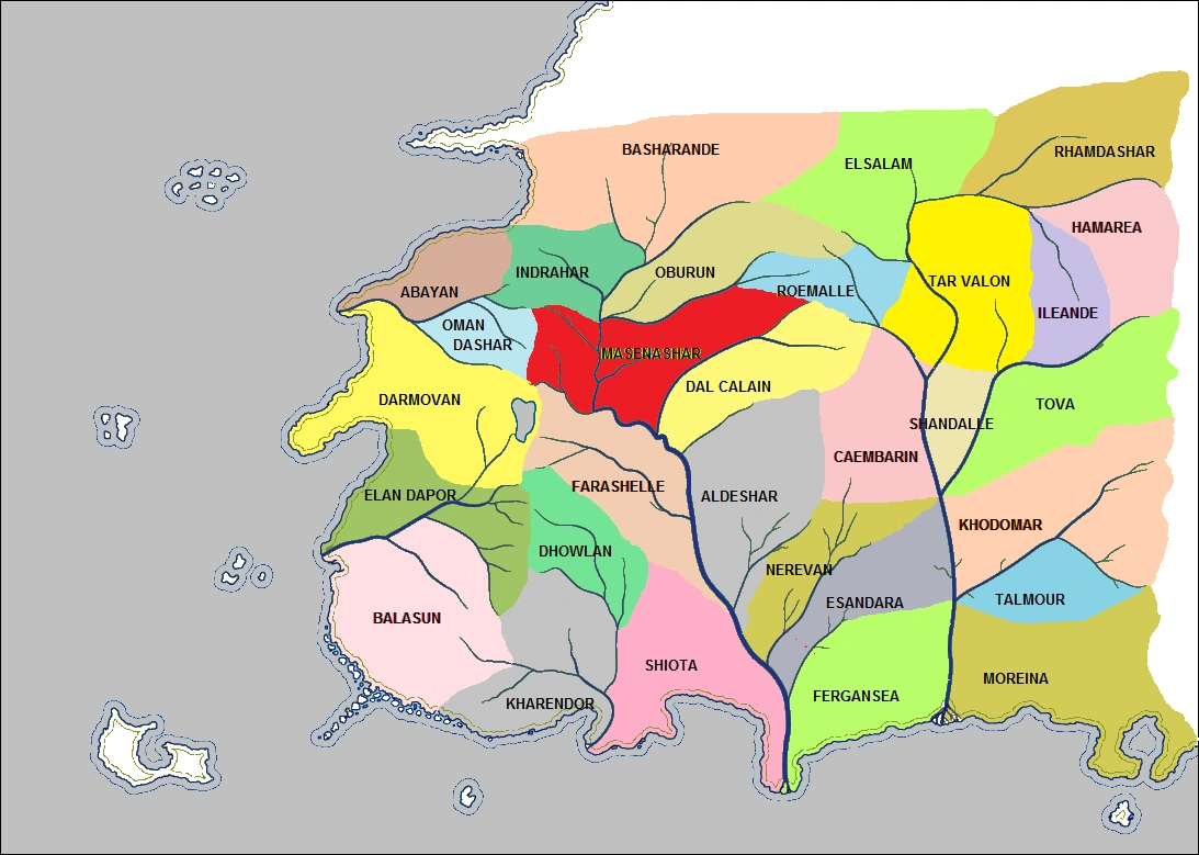Wheel Of Time Map Shadar Logoth