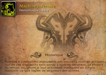 Machine infernale | WikiWoW | Fandom