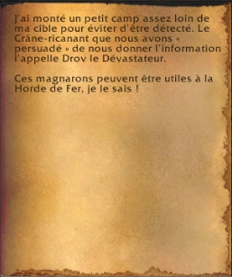 Journal d'espion | WikiWoW | Fandom