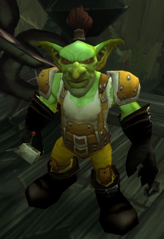 Drenk Spannerspark - Wowpedia - Your wiki guide to the World of Warcraft