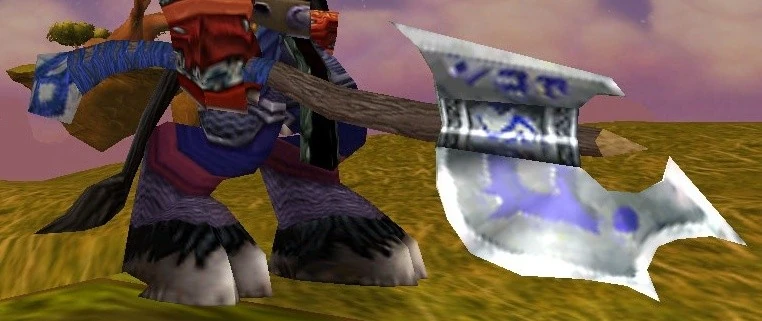 Silver-Edged Axe - Wowpedia - Your wiki guide to the World of Warcraft