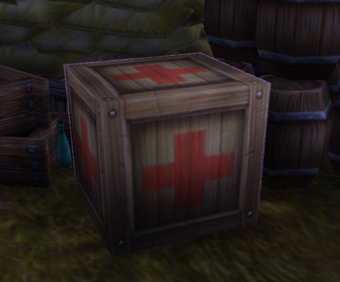 Medical Supply Crate Object Wowpedia Your Wiki Guide To The World Of Warcraft