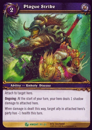 Plague Strike (TCG Death Knight Deluxe Starter) - Wowpedia - Your wiki ...