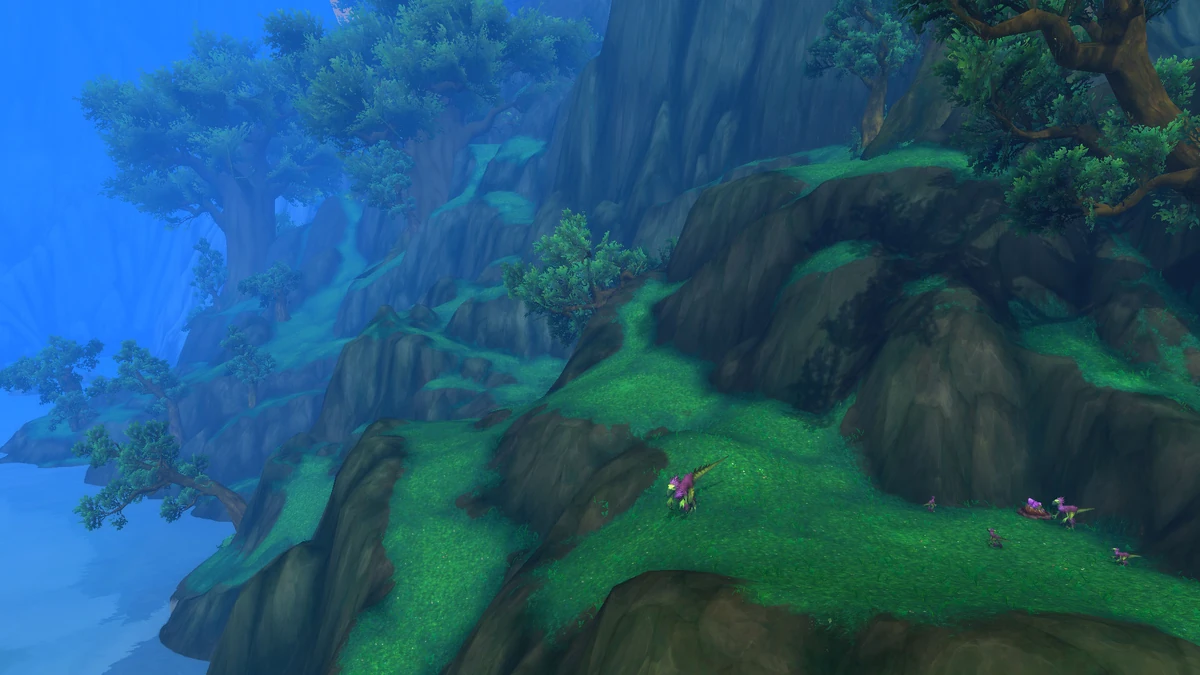 Verdant Cliffs - Wowpedia - Your wiki guide to the World of Warcraft