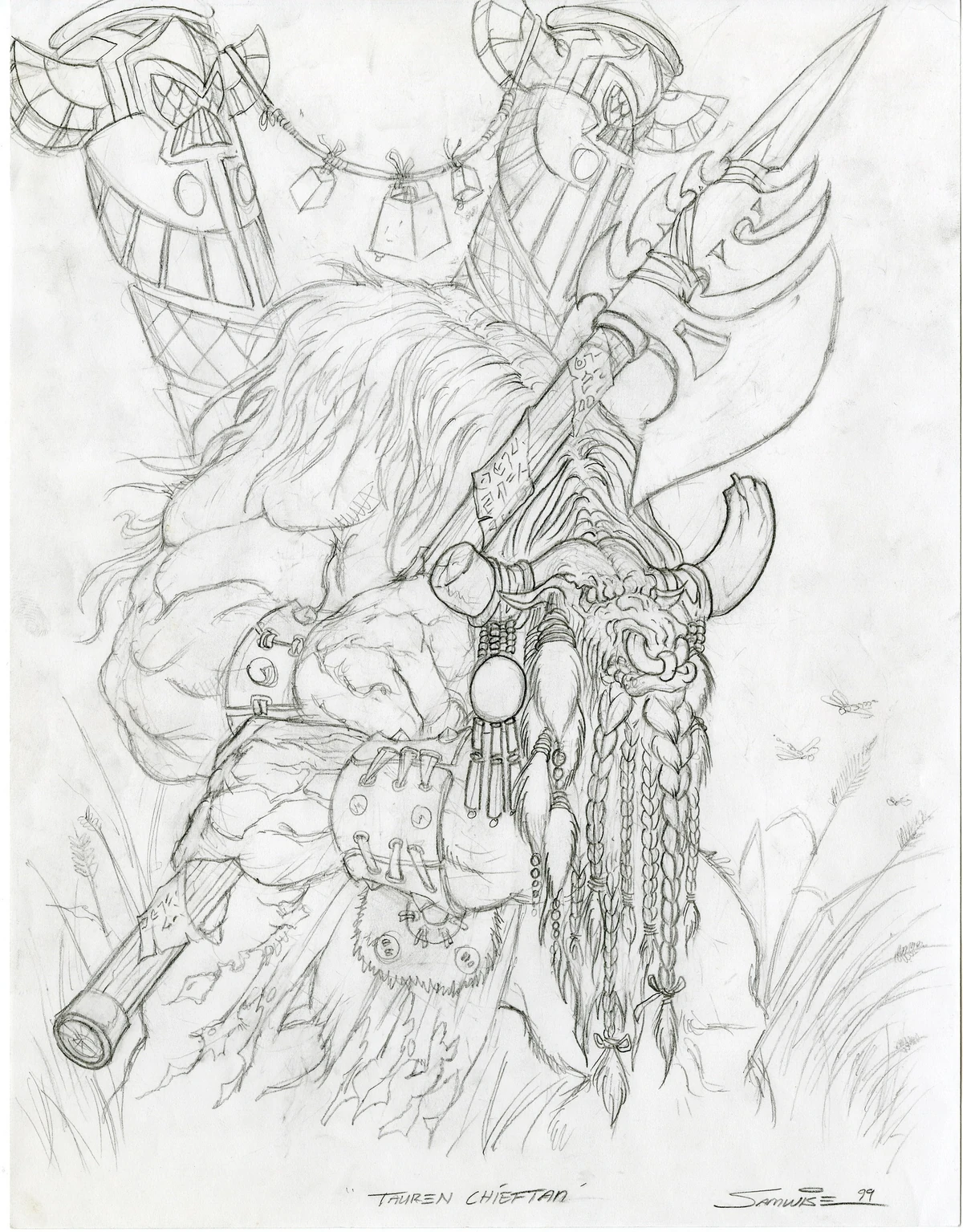 Tauren chieftain - Wowpedia - Your wiki guide to the World of Warcraft
