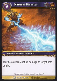 Natural Disaster - Wowpedia - Your wiki guide to the World of Warcraft