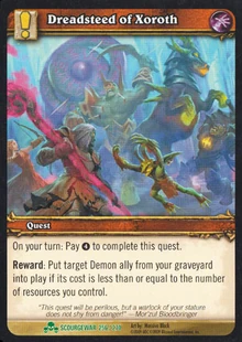 Dreadsteed of Xoroth (Scourgewar) - Wowpedia - Your wiki guide to the ...