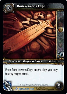 Bonereaver's Edge (Molten Core Treasure) - Wowpedia - Your wiki guide ...