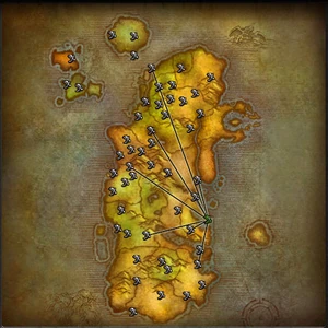 Kalimdor Map Cataclysm