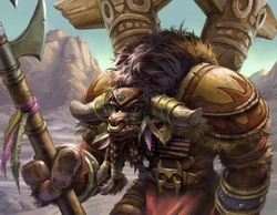 Cairne Bloodhoof Hearthstone The Famous Orcs Of Warcraft In