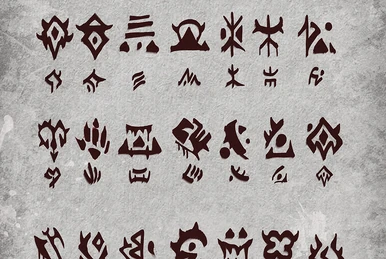 Dwarven Alphabet Skyrim