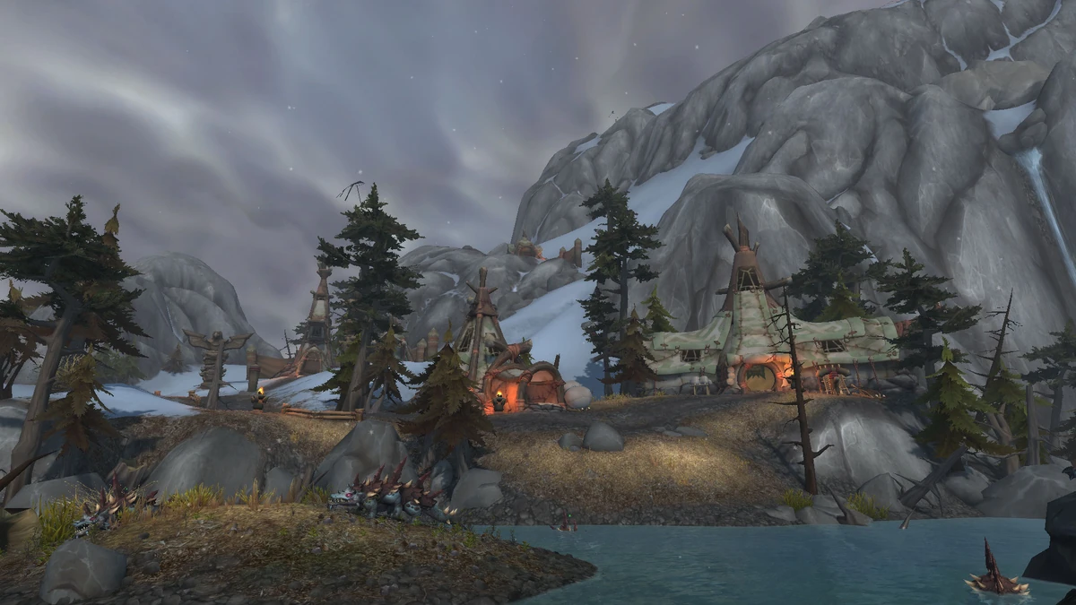 Snowmane Village - Wowpedia - Your wiki guide to the World of Warcraft