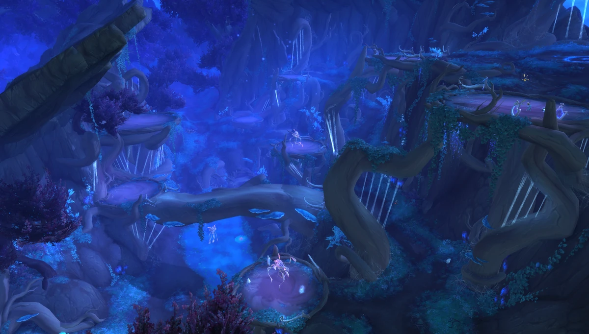 Gossamer Cliffs - Wowpedia - Your wiki guide to the World of Warcraft