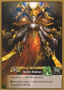 Mother Shahraz (Black Temple Raid Deck) - Wowpedia - Your wiki guide to ...