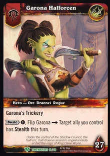 Garona Halforcen (TCG Timewalkers) - Wowpedia - Your wiki guide to the ...