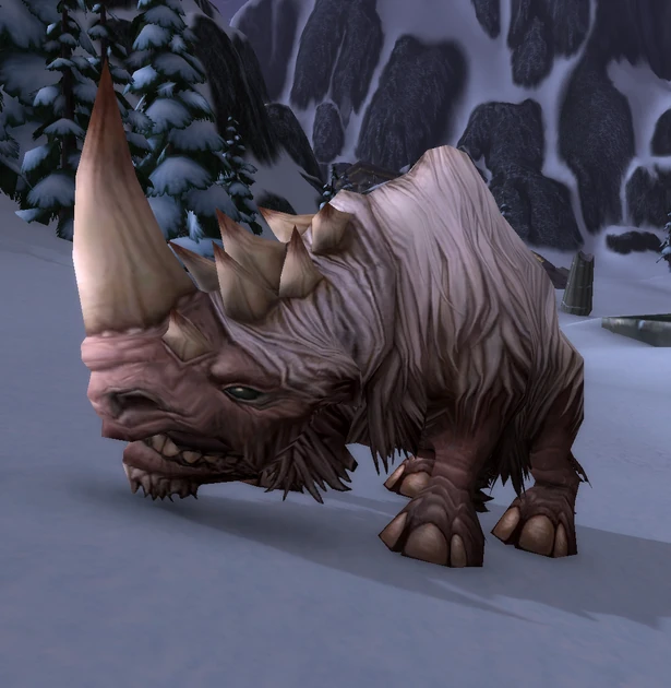 Ice Steppe Rhino - Wowpedia - Your wiki guide to the World of Warcraft
