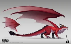 Red Dragon Concept Art