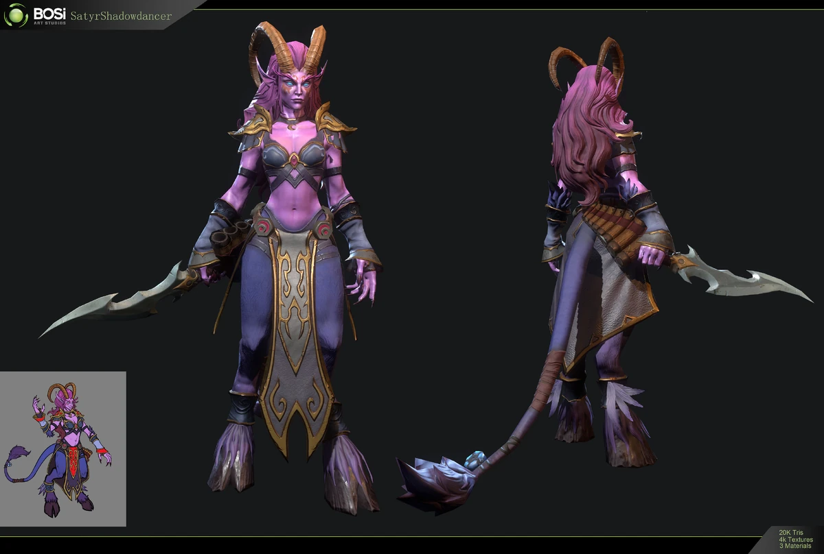 Satyr Shadowdancer - Wowpedia - Your wiki guide to the World of Warcraft