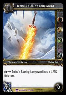 Teebu's Blazing Longsword (Heroes of Azeroth) - Wowpedia - Your wiki ...