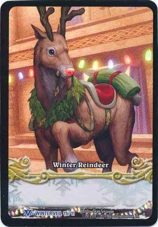 Winter Reindeer (TCG) - Wowpedia - Your wiki guide to the World of Warcraft