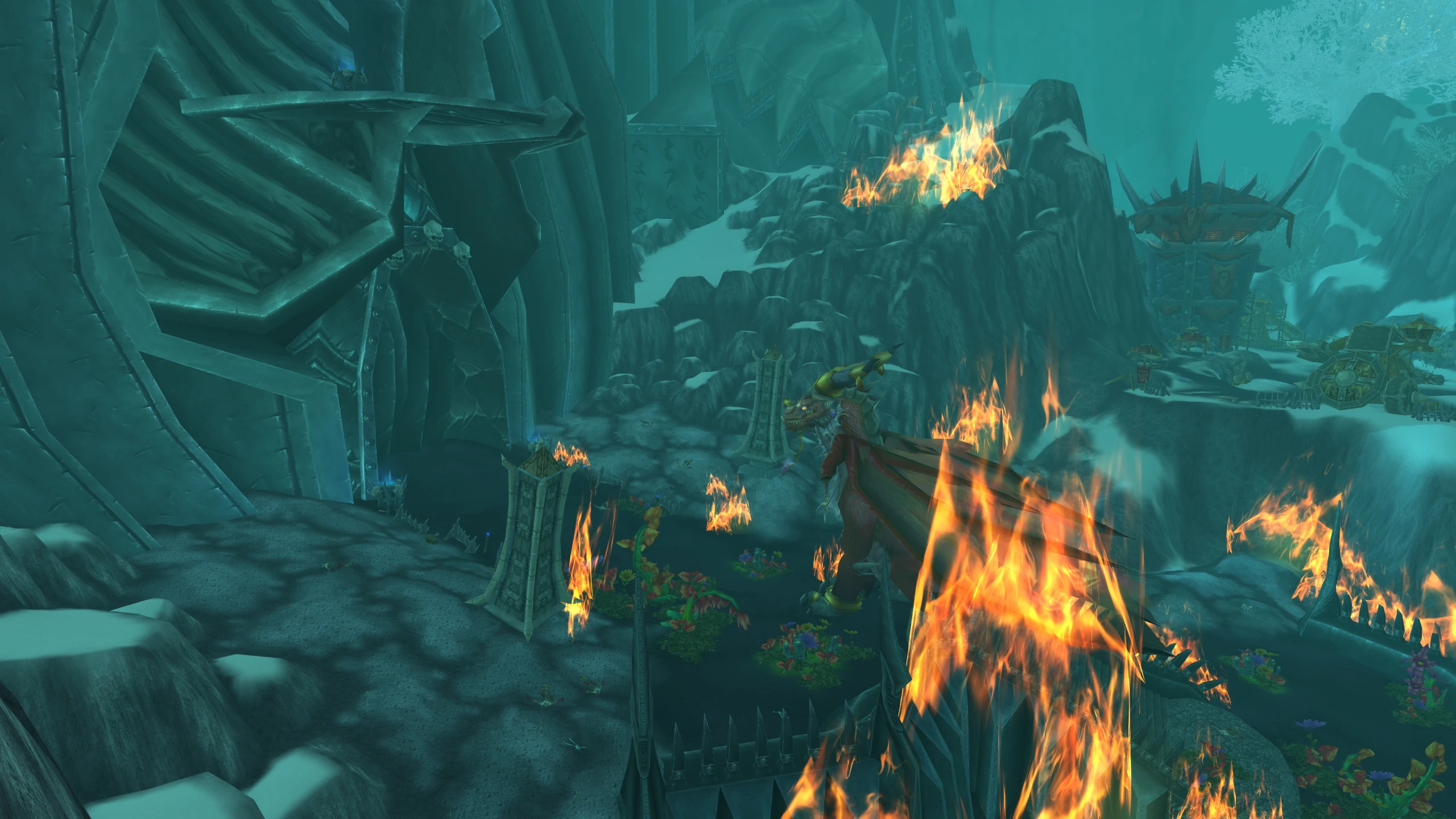 Are we given a hint they gonna bring back to life locations, destroyed ...