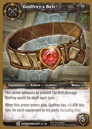 Godfrey's Belt (TCG Shadowfang Keep) - Wowpedia - Your wiki guide to ...