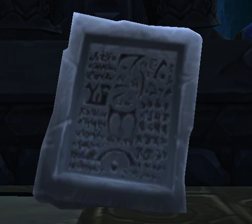 Ancient Mogu Tablet - Wowpedia - Your wiki guide to the World of Warcraft