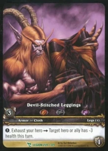 Devil-Stitched Leggings (March of the Legion) - Wowpedia - Your wiki ...