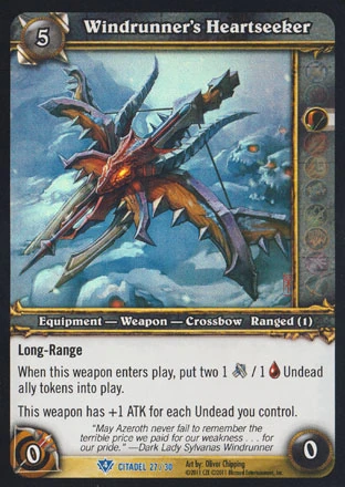 Windrunner's Heartseeker (Assault on Icecrown Citadel Treasure ...