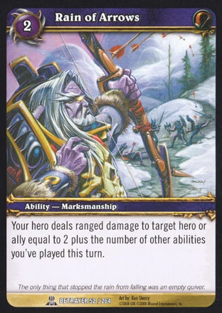 Rain of Arrows - Wowpedia - Your wiki guide to the World of Warcraft